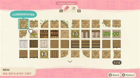 ปักพินโดย Buttonz ใน Acnh Patterns Masterboard ในปี 2024