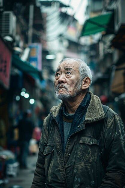 Puzzled Asian Man With Strange Expression Premium Ai Generated Image