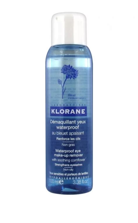 Лосьон двухфазный Klorane для снятия стойкого макияжа с глаз | отзывы