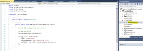 Creating An OData Service For A SQL Server Database Carl De Souza