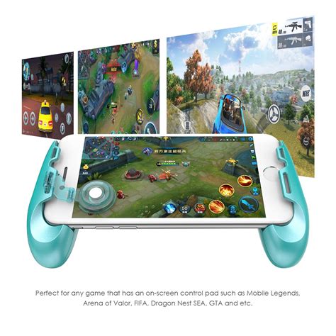 Gamesir F1 Mobile Pubg Joystick Controller Grip Case For Smartphones