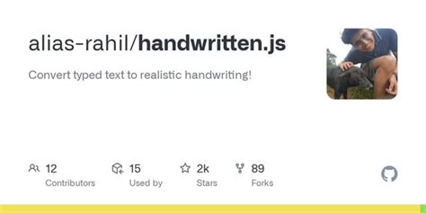 handwritten js convert typed text to realistic handwriting r webdev