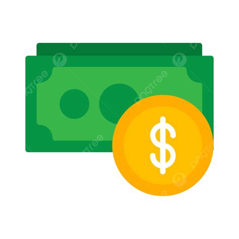 돈 플랫 아이콘 벡터 지폐 동전 달러 Png 일러스트 및 벡터 에 대한 무료 다운로드 Pngtree