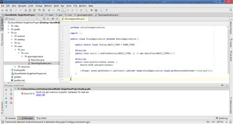 Java I Am Getting This Error While Running Javafx Gluon Stack Overflow