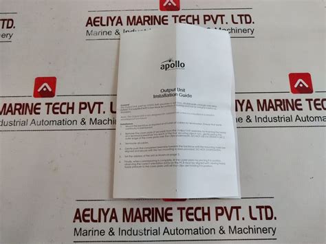 Apollo 55000 849 Apo Output Unit With Isolator Aeliya Marine