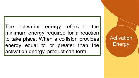 Collision Theory Related To Science Under Physics Pptx Chemistry Science