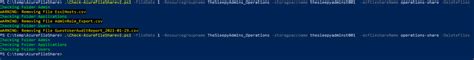 Azure Fileshare Remove Old Files Powershell Thesleepyadmins