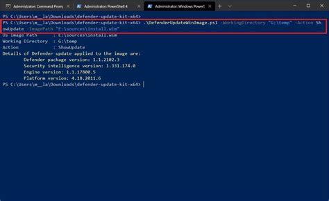 How To Update Microsoft Defender Antivirus Inside An Install Image Of Windows Windows Central