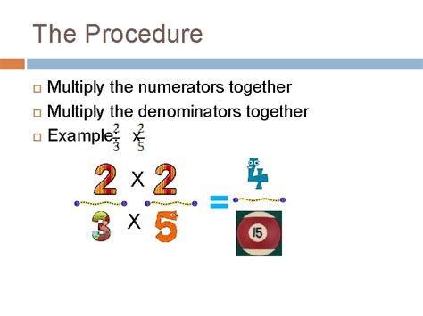 Multiplying Fractions By Mrs Muller Key Vocabulary The