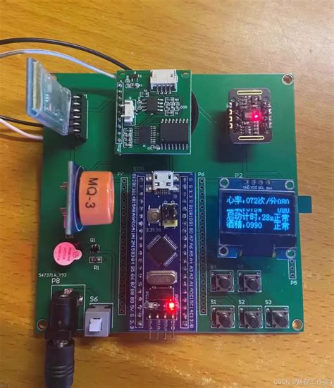 基于stm32单片机的汽车安全检测系统（全部资料） 车内环境检测系统的通信模块 csdn博客