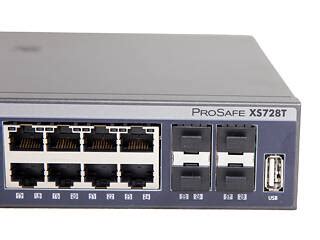 Netgear ProSAFE XS T Port GbE Ethernet Switch Review Exterior TechPowerUp
