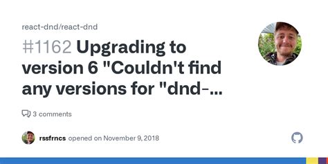 Upgrading To Version 6 Couldn T Find Any Versions For Dnd Core That Matches 6 0 0 Issue