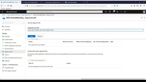 using azure ad for authentication for oracle apex applications