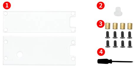 Clear Acrylic Protection Case For Raspberry Pi Pico PiShop Ca