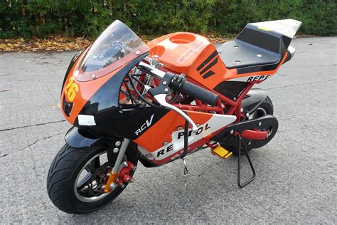 Ps50 Rocket Sport Deluxe 50cc Mini Racer Pocket Bike