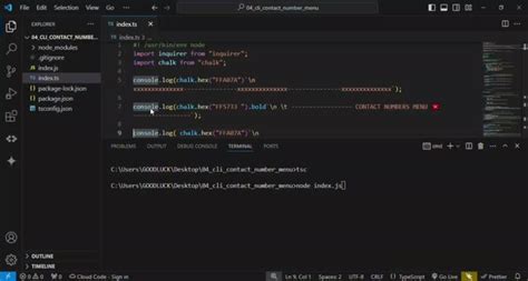 Video Kiran Wahid On Linkedin Typescript Cli Contactmenu