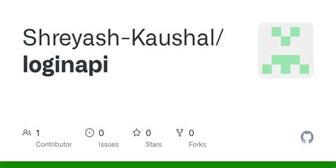 Github Shreyash Kaushalloginapi