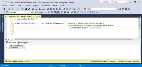 Usando expressões de data para limitar consultas em SQL