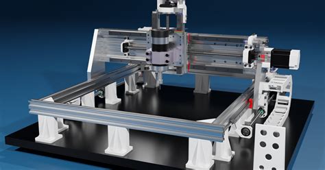 Aluminum Cnc Router Pace By Sir Kuhnhero Download Free Stl Model