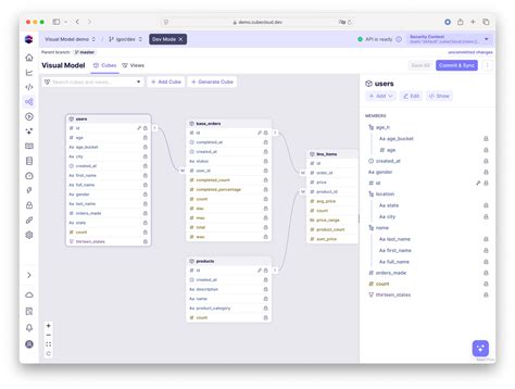 Announcing Visual Model Editor In Cube Cloud Cube Blog