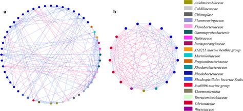 Network Analysis Revealing Co Occurrence Patterns Of Healthy A And