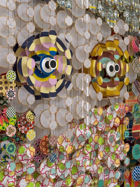 Jacob Hashimotos Sculptural Installations Are A Riot Of Color And Form