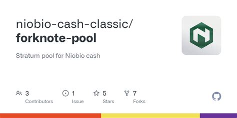 Github Niobio Cash Classic Forknote Pool Stratum Pool For Niobio Cash