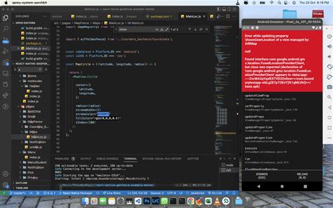 React Native Maps Showsuserlocation Error Stack Overflow
