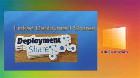 Replicating Mdt Deployment Share How To Create A Selection Profile And