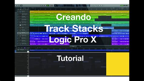 Logic Pro X - Track Stacks - Tutorial - YouTube