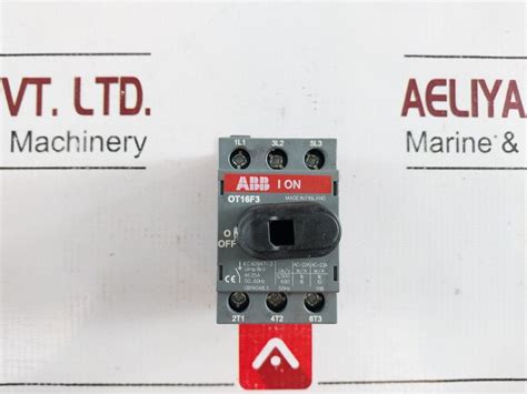Abb Ot16f3 Switch-disconnector 16 A - Aeliya Marine