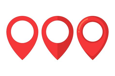 Premium Vector Location Pin Multiple Styles Set Vectorart