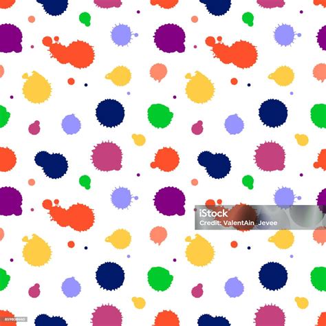 원활한 벡터 패턴 Inc 얼룩 오 점 얼룩 및 브러시 스트로크 타일 그런 지 웹 배경에 대 한 끝 없는 서식 파일 인쇄 벽지