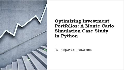 Monte Carlo Simulations For Portfolio At Martha Ehrlich Blog