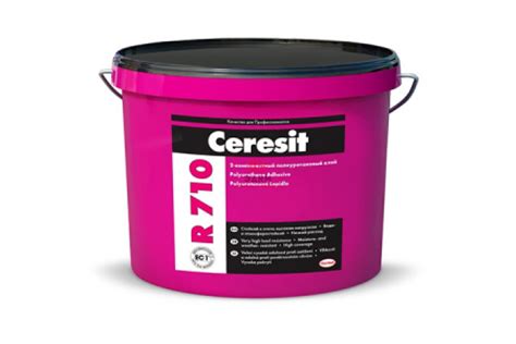 Ceresit R 710 / Церезит клей двухкомпонентный для резиновых напольных ...