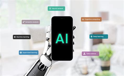Premium Photo Artificial Intelligence Concept Of Smart Phone With Ai Text On Screen In Robot