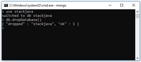 Hướng dẫn MongoDB Xóa DROP database trong MongoDB