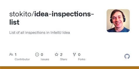 Github Stokitoidea Inspections List List Of All Inspections In