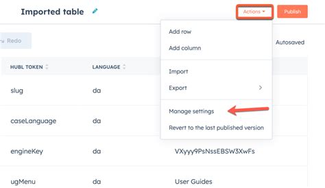 Create And Populate Hubdb Tables