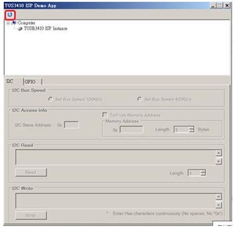 Tusb3410 Isp Tool Interface Forum Interface Ti E2e Support Forums