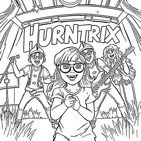 Best Huntrix Coloring Pages Free Printable Pdf