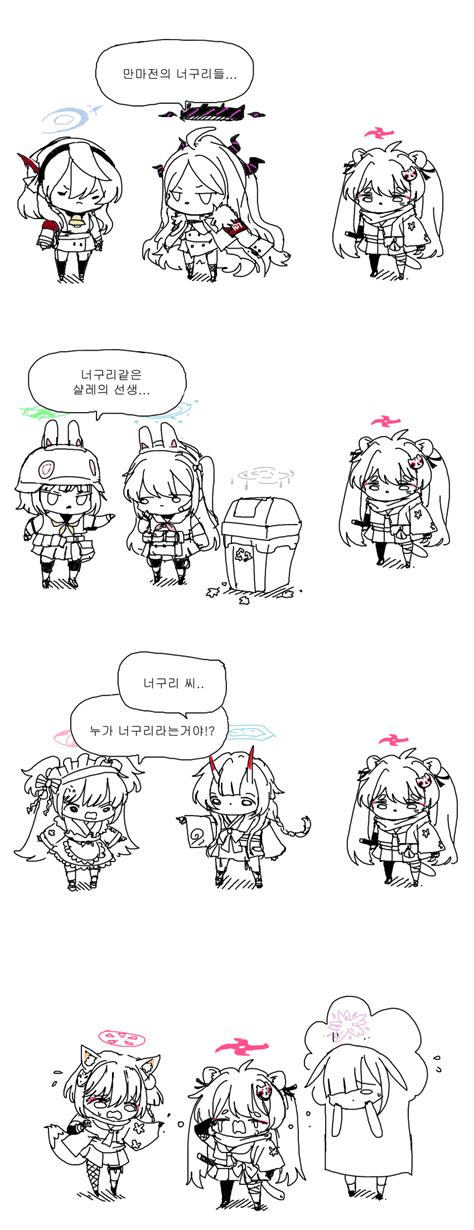 키보토스에 만연한 너구리 차별 블루 아카이브 에펨코리아