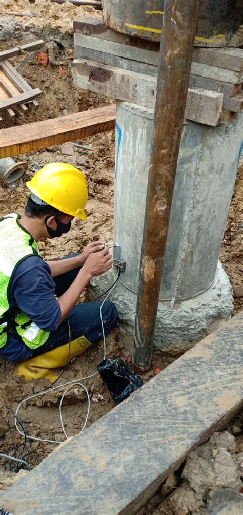 Jasa Pile Driving Analyzer PDA Test