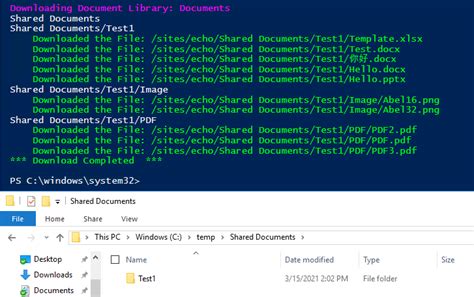 download complete folders and subfolders in sharepoint on premise
