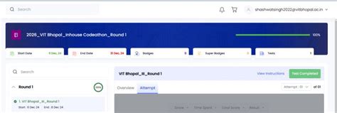 Shashwat Singh On Linkedin Drgvishwanathanchallenge