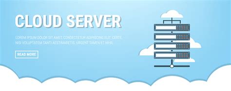 데이터베이스 서버 파일 서버 웹 서버에 대 한 노드 데이터 센터 인프라를 클라우드 파란색 배경 및 노드 상자와 랙 서버와 그림