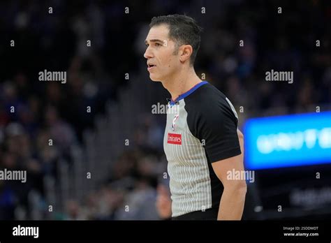 Referee Jason Goldenberg During An Nba Basketball Game Between The