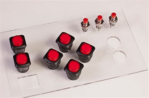 CNC Control Panel Progress RasterWeb