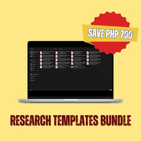 Research Templates Bundle The Wise Researcher