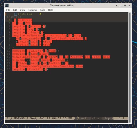 Packer Problem Rneovim